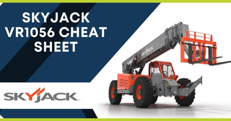 Skyjack VR1056 Cheat Sheet - FleetNow