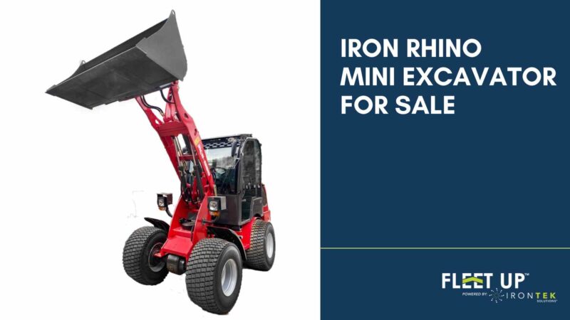 Iron Rhino Mini Excavator - FleetNow