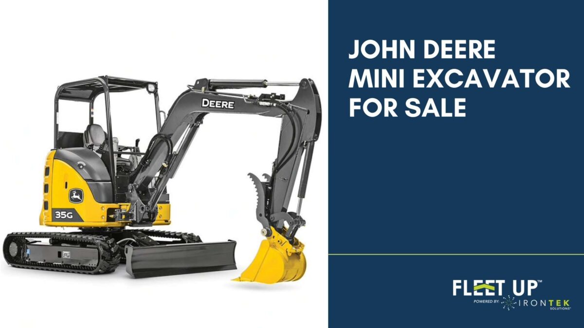John Deere Mini Excavator - FleetNow